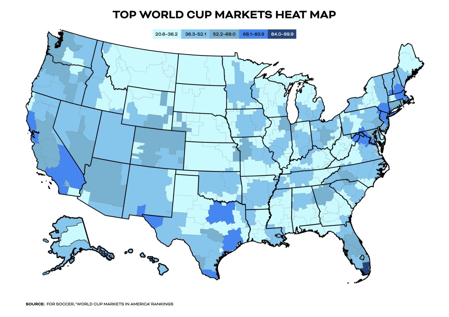 Best World Cup Soccer Markets in America - FOR SOCCER